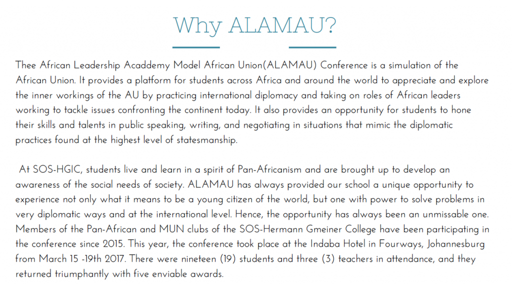 ALAMAU Post-Conference Report - SOS-HGIC Main Website